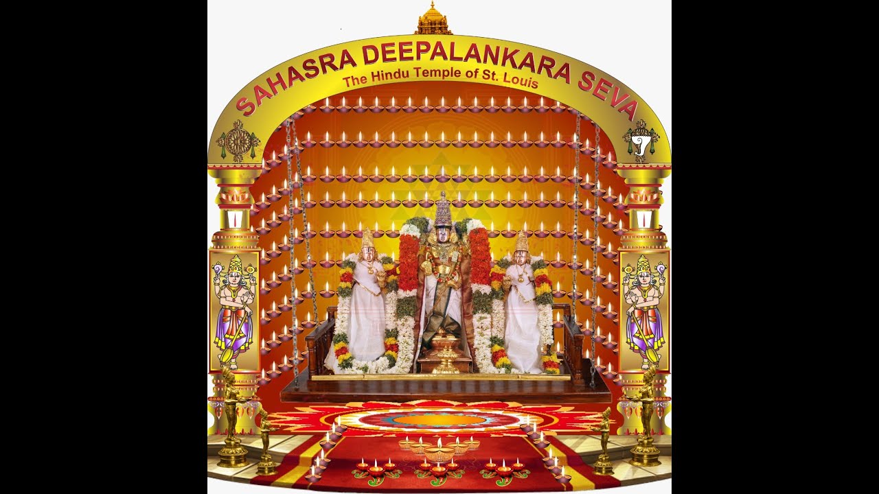 Sahasra Deepalankara Seva - YouTube