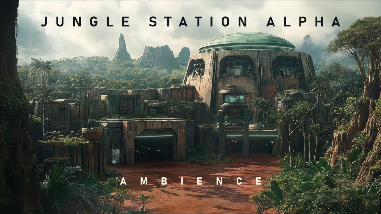Jungle Station Alpha: Ambient Sci-Fi Depot Atmosphere - YouTube