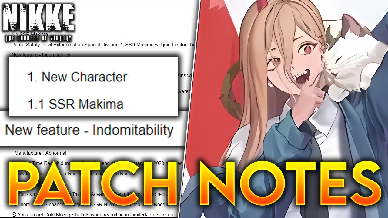 CHAINSAW MAN COLLAB FEB 22 PATCH NOTE INFO!! EVERYTHING THAT IS COMING ...