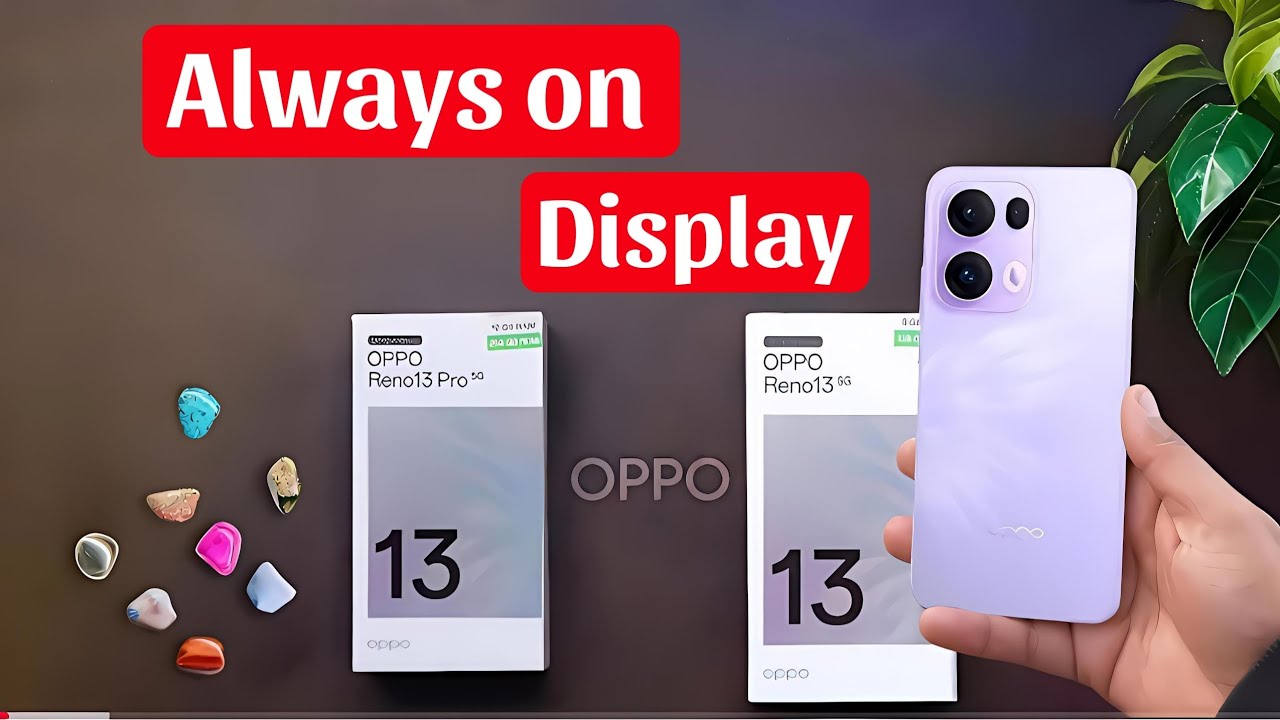 OPPO reno 13 always on display settings on kaise kare | How to on ...
