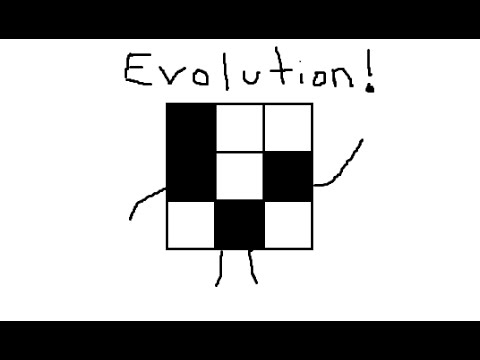 Cellular Automaton Evolution Simulator (inspired by carykh) - YouTube