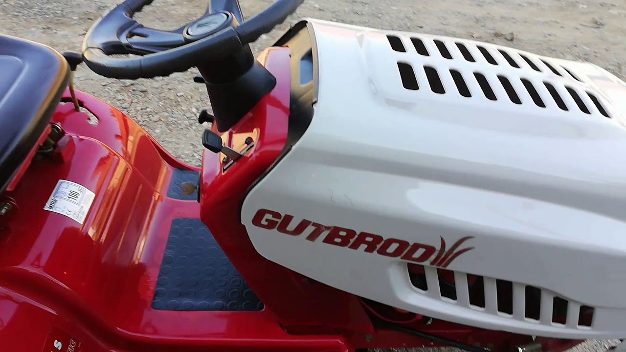 GUTBROD MTD 12.5 HP - YouTube