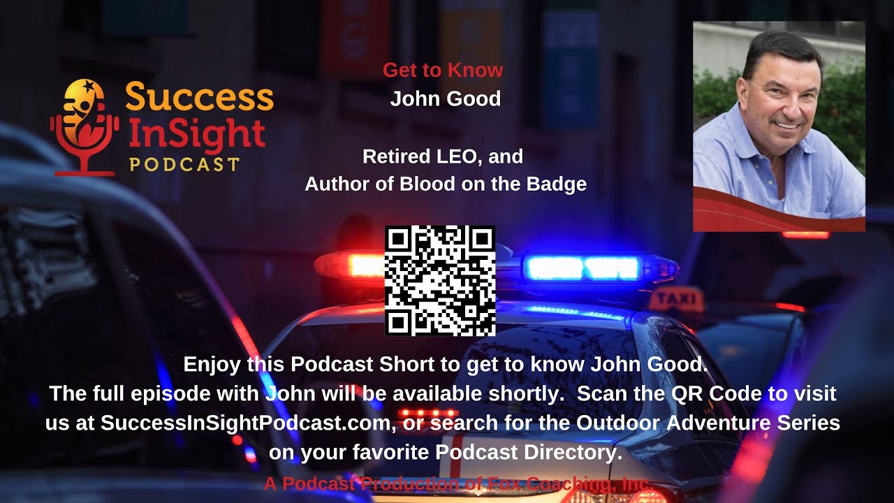 Get to Know John Good, Author of Blood on the Badge - YouTube