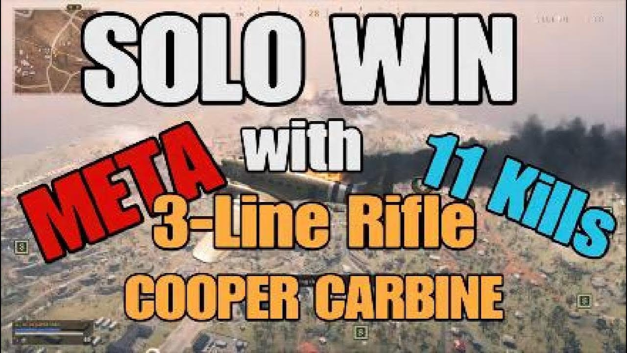 ZERO RECOIL Cooper & 3-Line Rifle LOADOUT BUILDS - Best Sniper Support ...