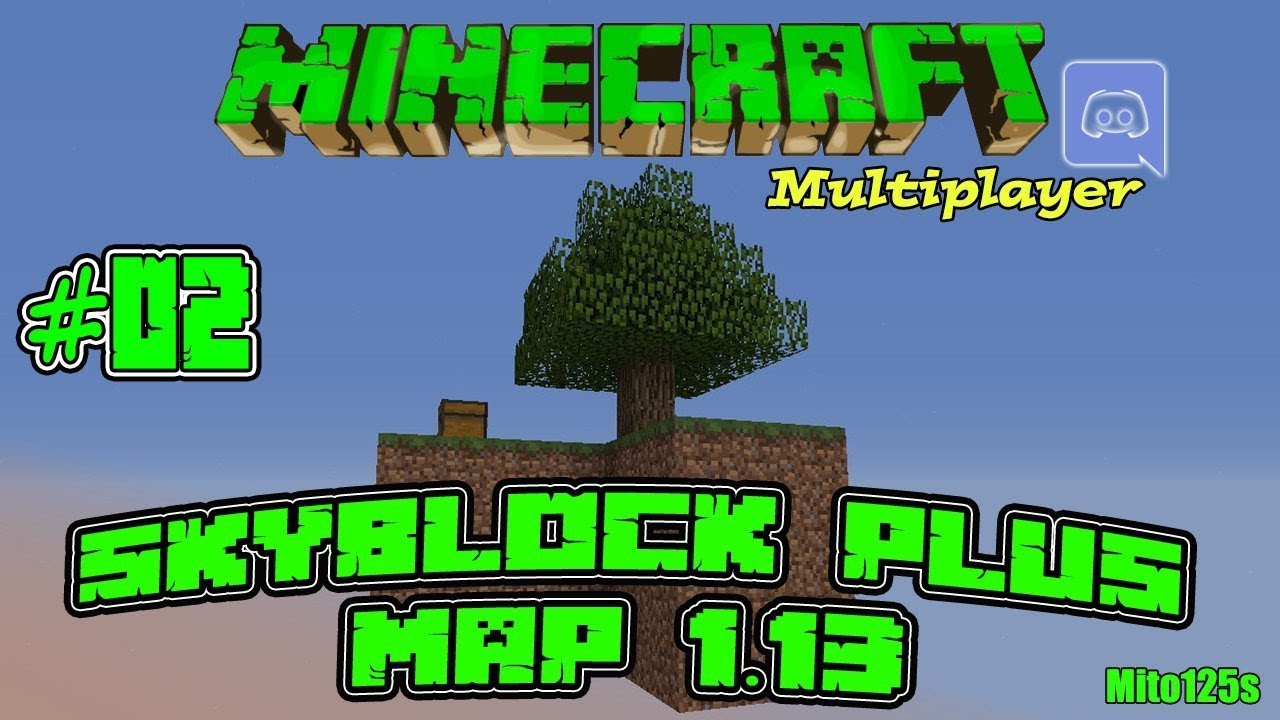 🔴 SkyBlock Plus Map 1.13 #02 - Minecraft Multiplayer - YouTube