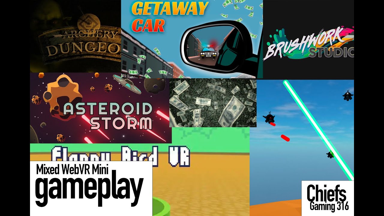 Mixed Web Based VR Mini Games - YouTube