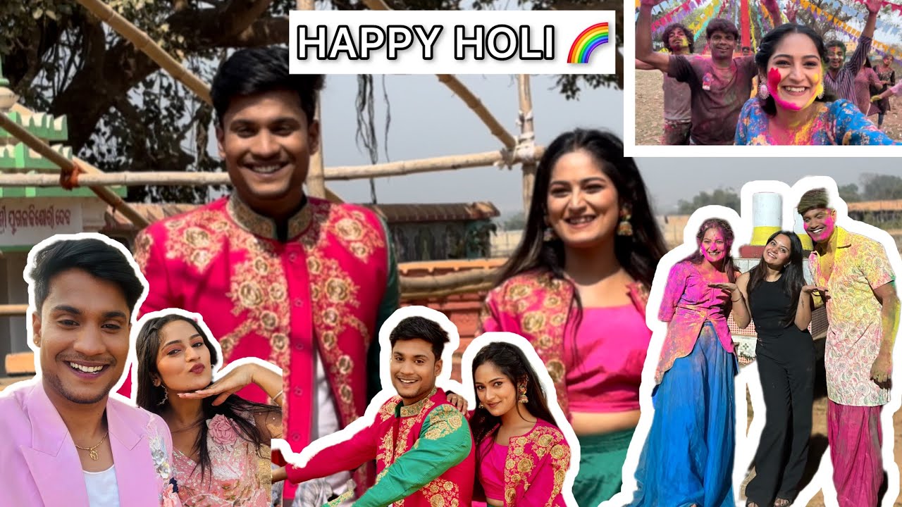 Bina HOLI re ranga khelilu 😍 || Bohut sara maja masti🤣 ...