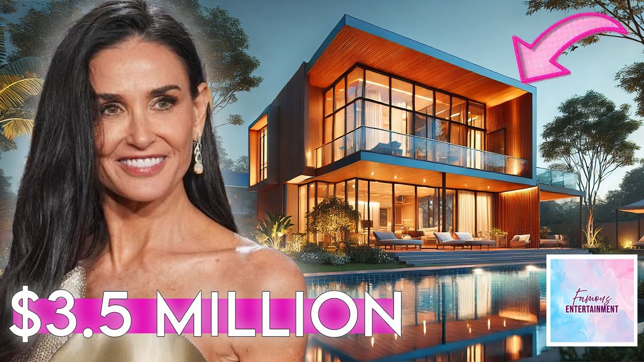 Demi Moore | Idaho Retreat & $3.5 Million Beverly Hills Mega Mansion ...