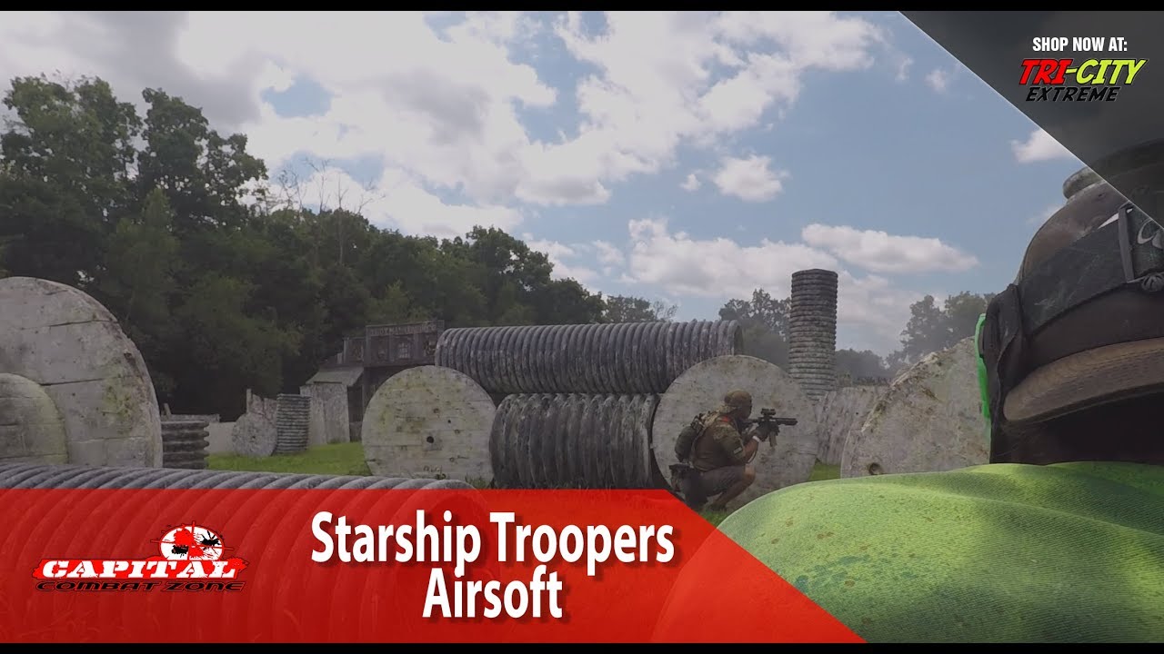 Super Troopers Airsoft Scenario Event 2019 at Capital Combat Zone - YouTube
