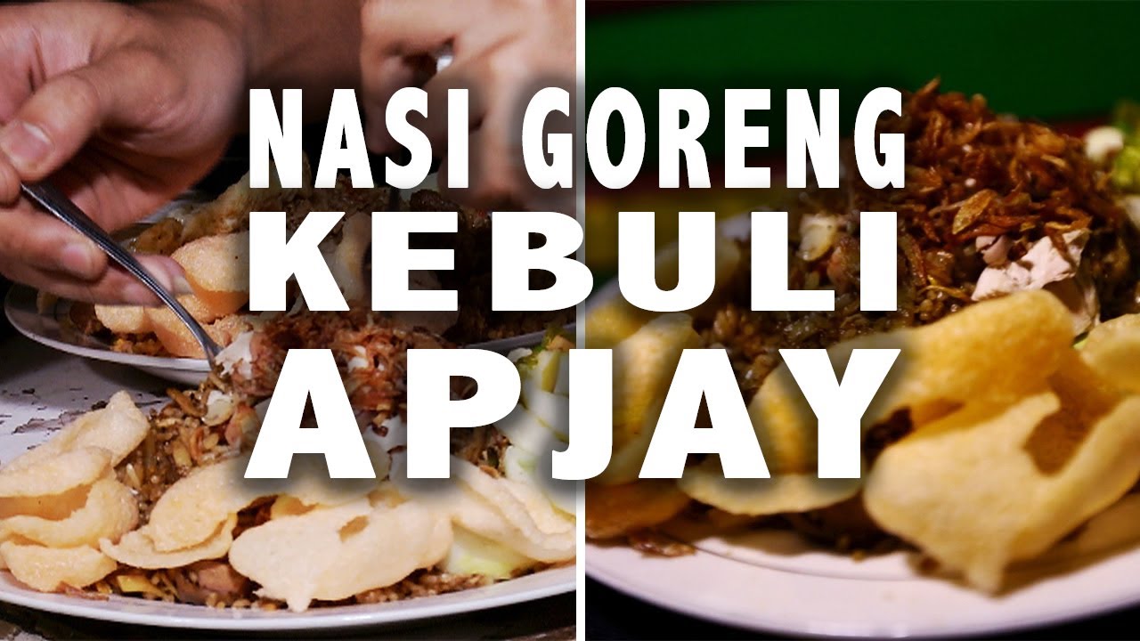 Review Nasi Goreng Apjay, Nasi Goreng Kebuli yang Enak - YouTube