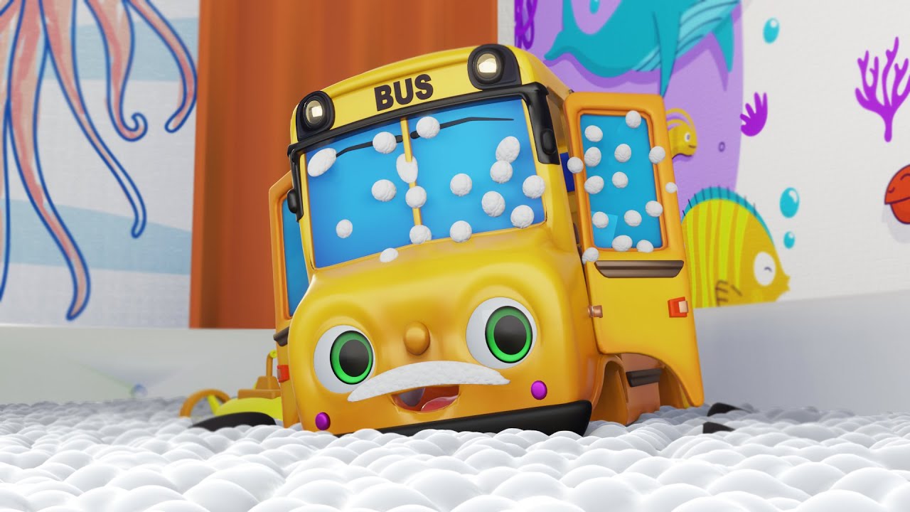 Baby Bus Bath Song and Nursery Rhymes for Kids Songs - YouTube