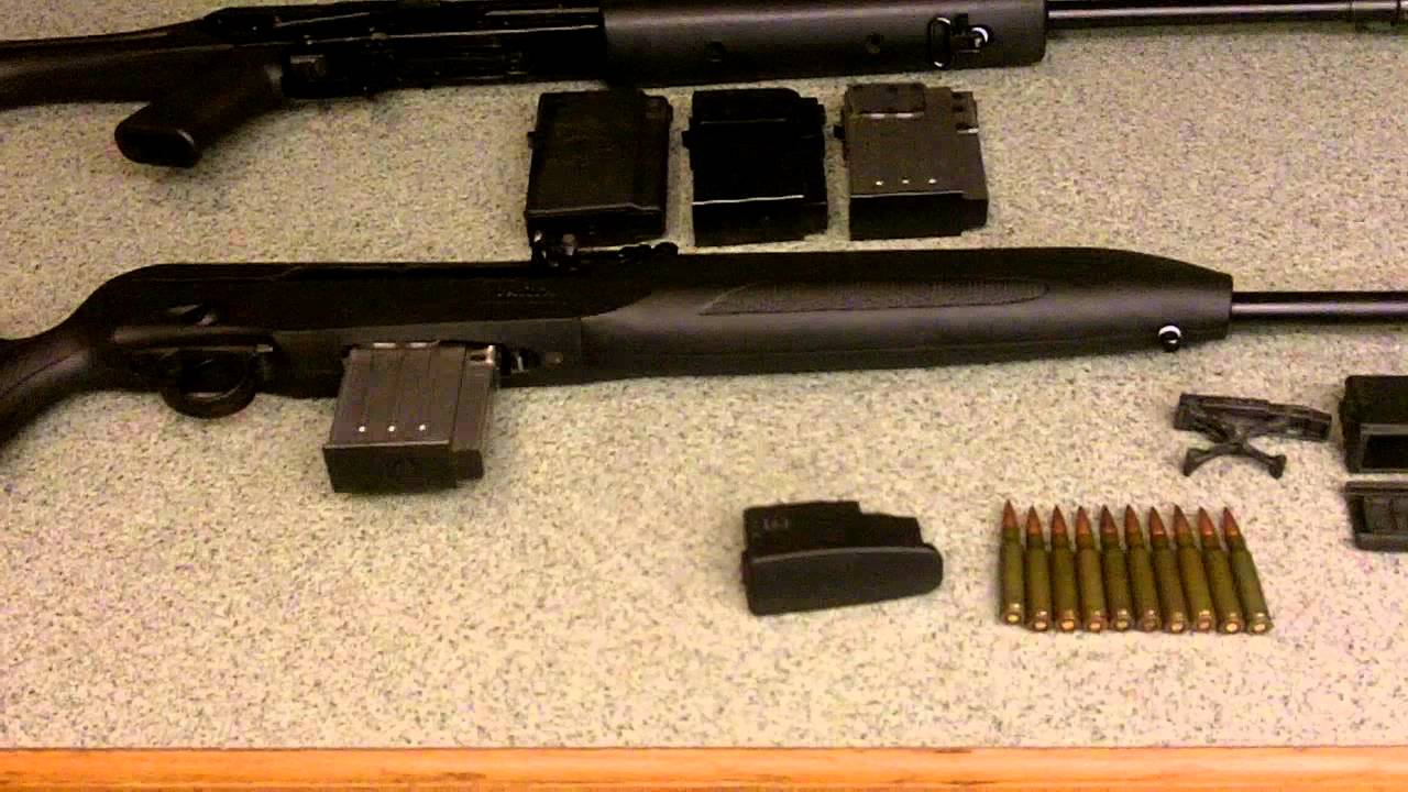 Saiga 100 308 and vepr .308 10 round magazines - YouTube