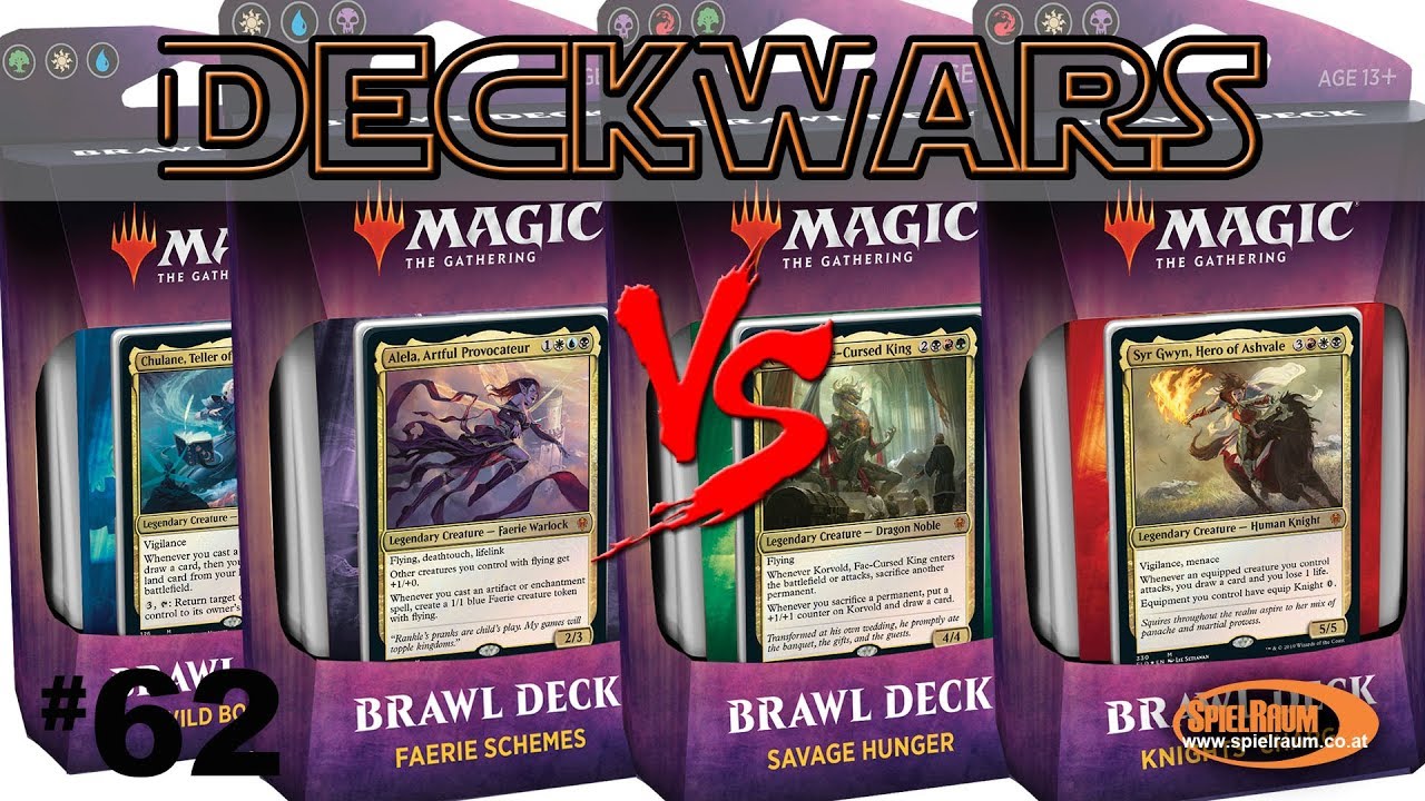 Deckwars 62 - Throne of Eldraine - Brawl Decks - 3 Spieler Multiplayer ...