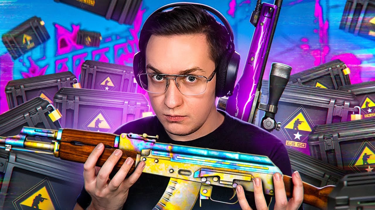 СКРАФТИЛ AK-47 ПОВЕРХНОСТНАЯ ЗАКАЛКА! КРАФТ AWP УДАР МОЛНИИ И AK-47 ...