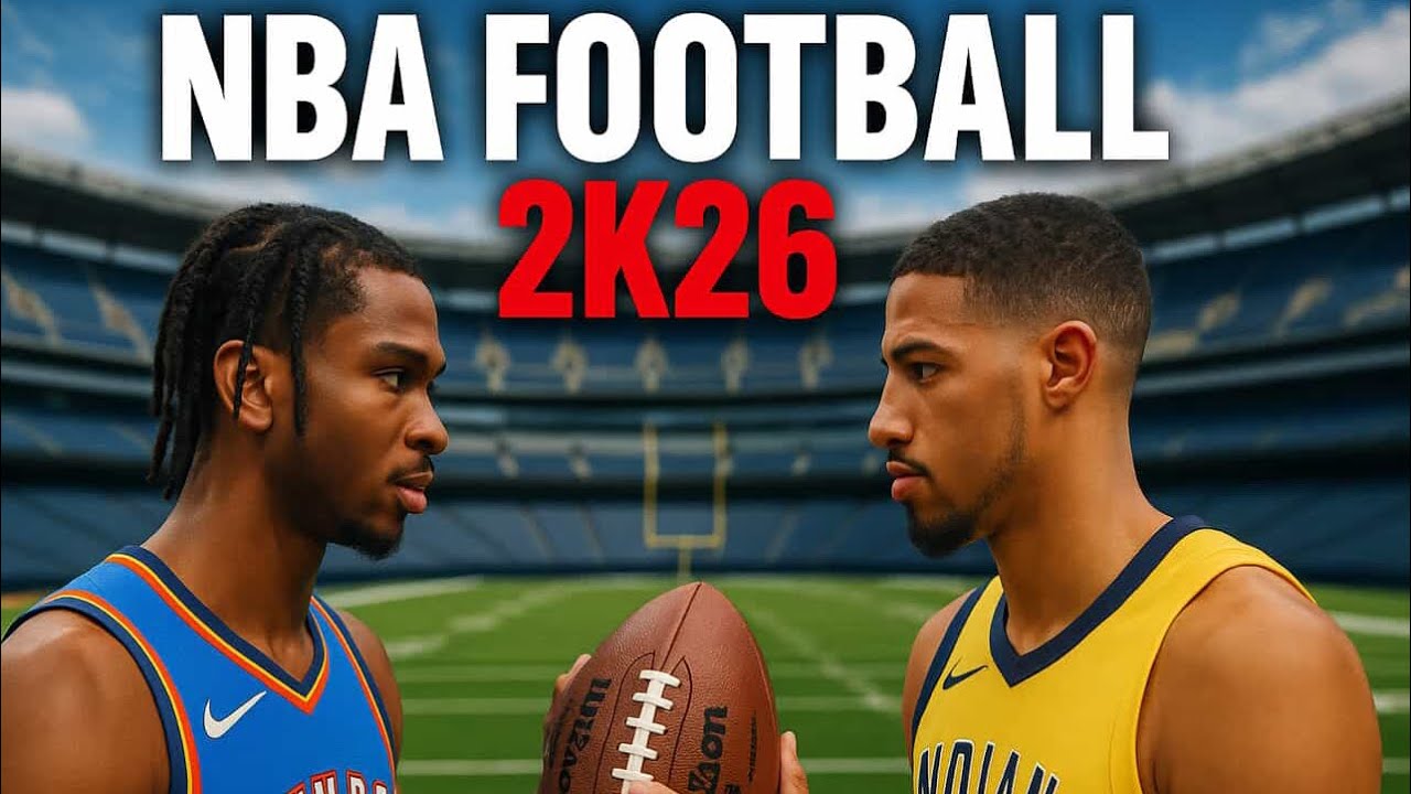 NBA FOOTBALL 2K26! WE COMBINED FOOTBALL and 2K FOR A BO3 WAGER! - YouTube