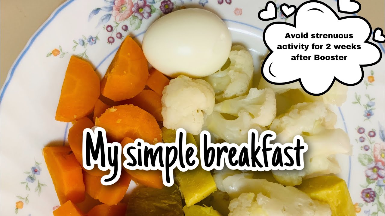 Avoid strenuous activity for 2 weeks after booster// no exercise no ...