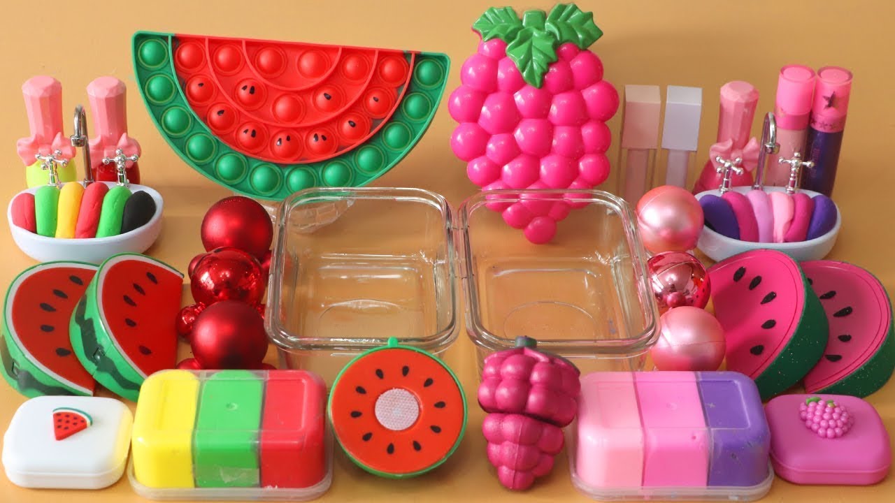 My BEST Fruit Slime Collection!!★ASMR★Most Satisfying Slime Video ...