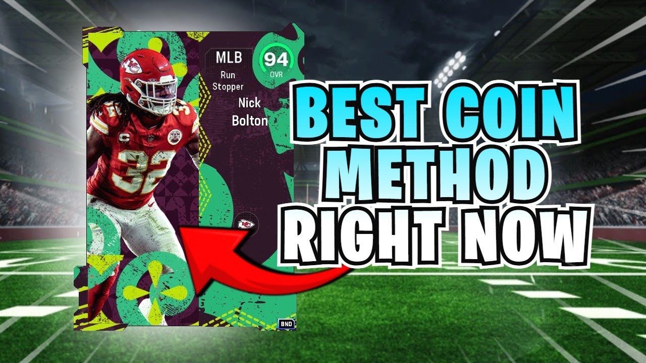 Best Coin Method which Don't Require Too Much Sniping in Madden 25 ...