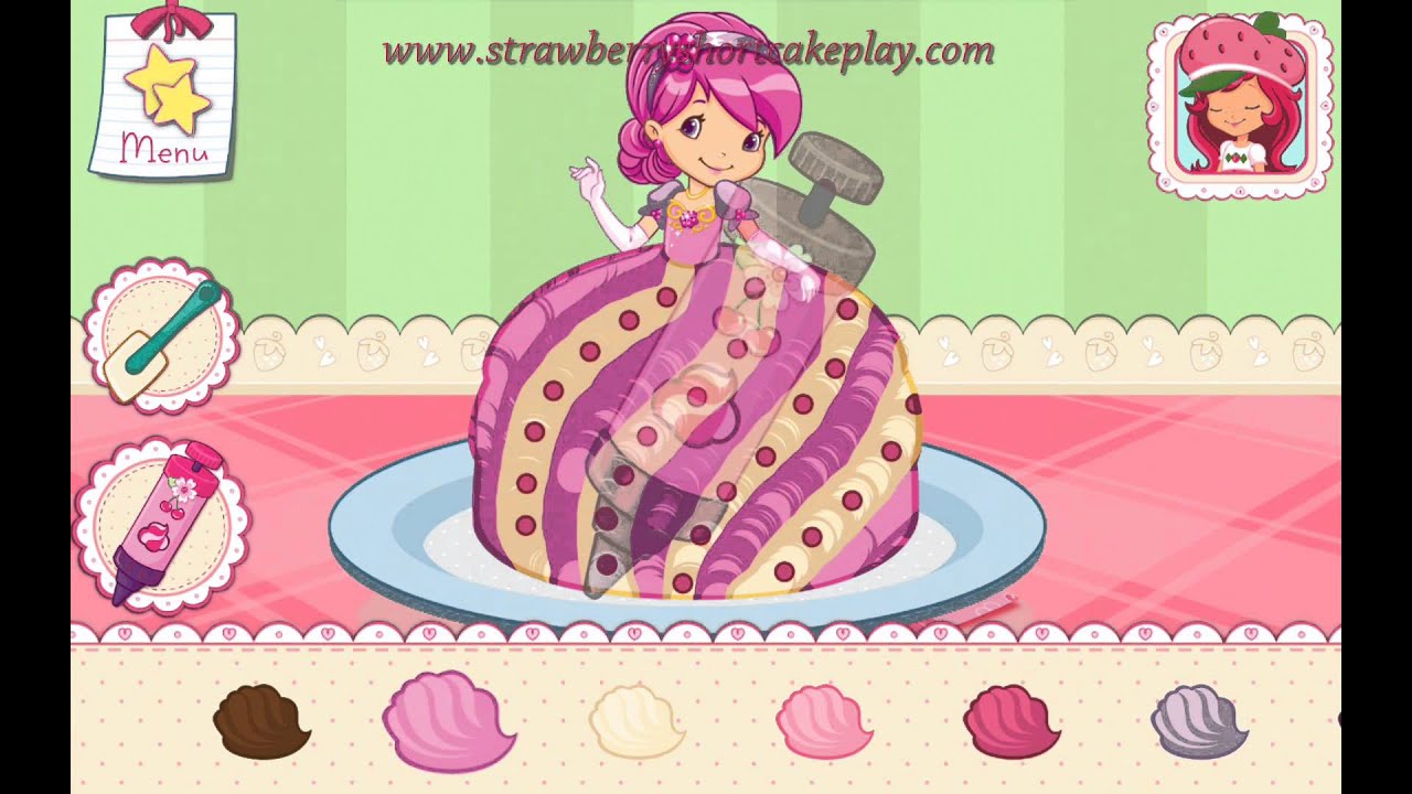 Strawberry Shortcake Princess Cake