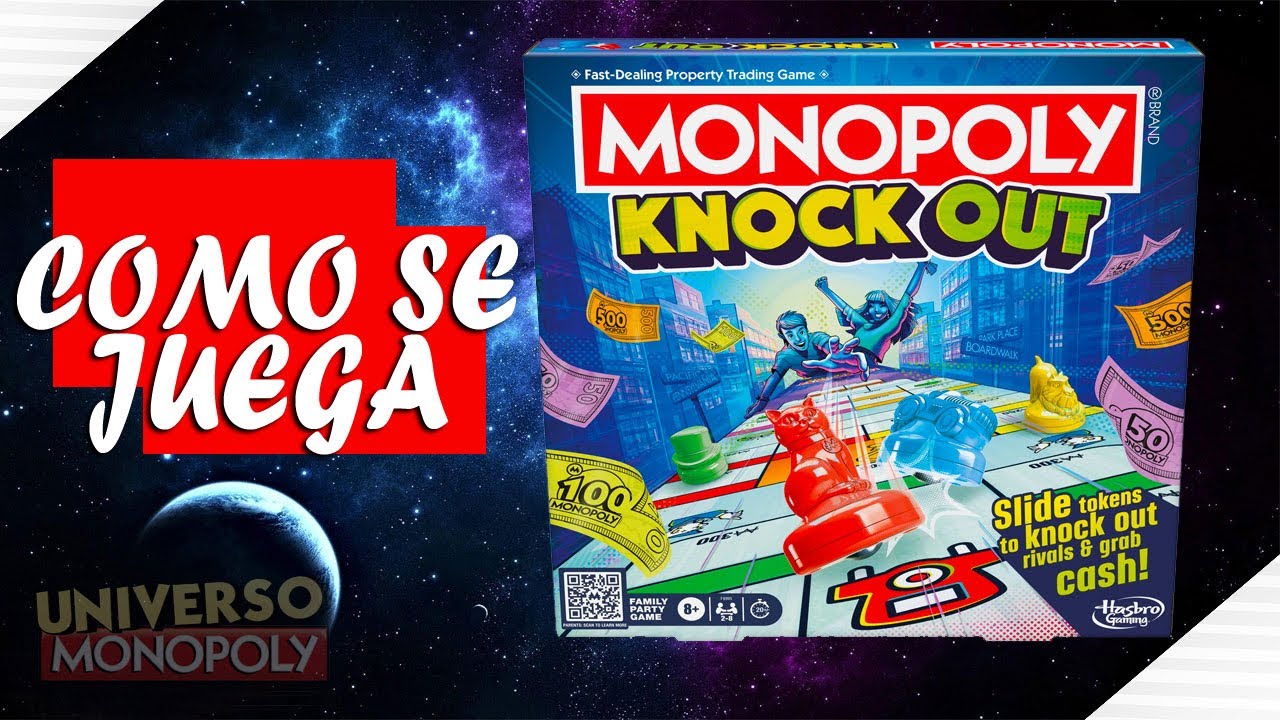 COMO JUGAR MONOPOLY KNOCKOUT - YouTube