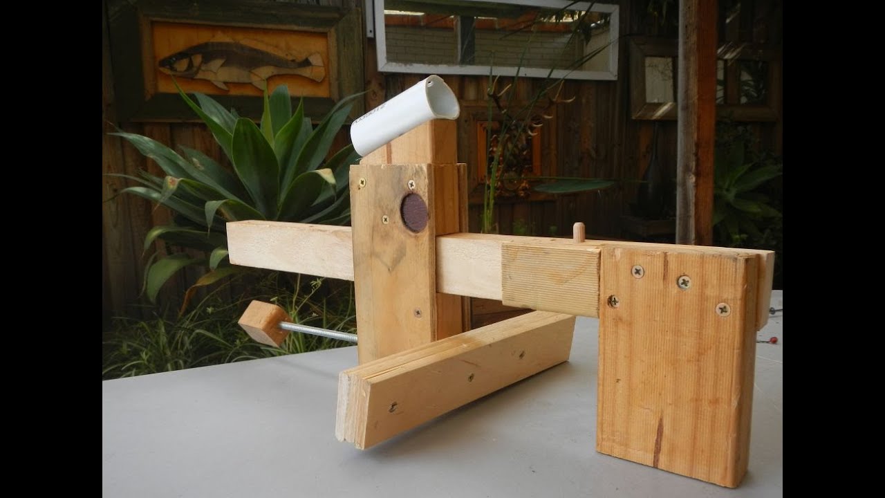Curb Hugger (completed and tested) Fishing rod Holder DIY - YouTube