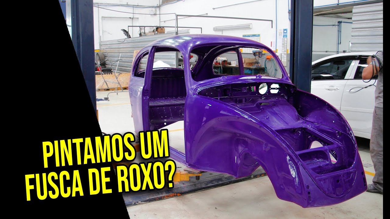 Pintura finalizada | Qual será a nova cor do Fusca 1970? - YouTube