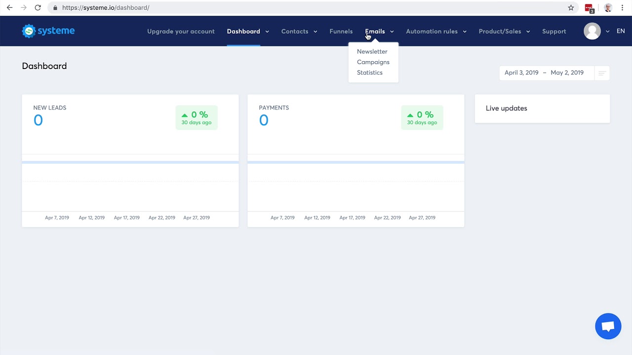 How to use Systeme.io: 0. Features overview - YouTube