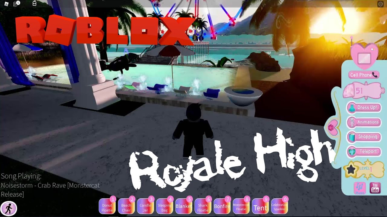 Royale High Game Visit I A Quick Tour to Roblox Royale High World I ...