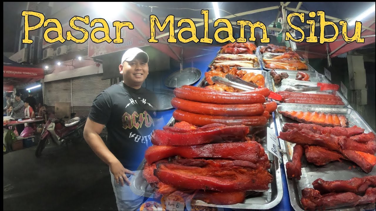 Jalan² Mencari Makanan dan Barang² di Pasar Malam Legenda Sibu, Sarawak ...