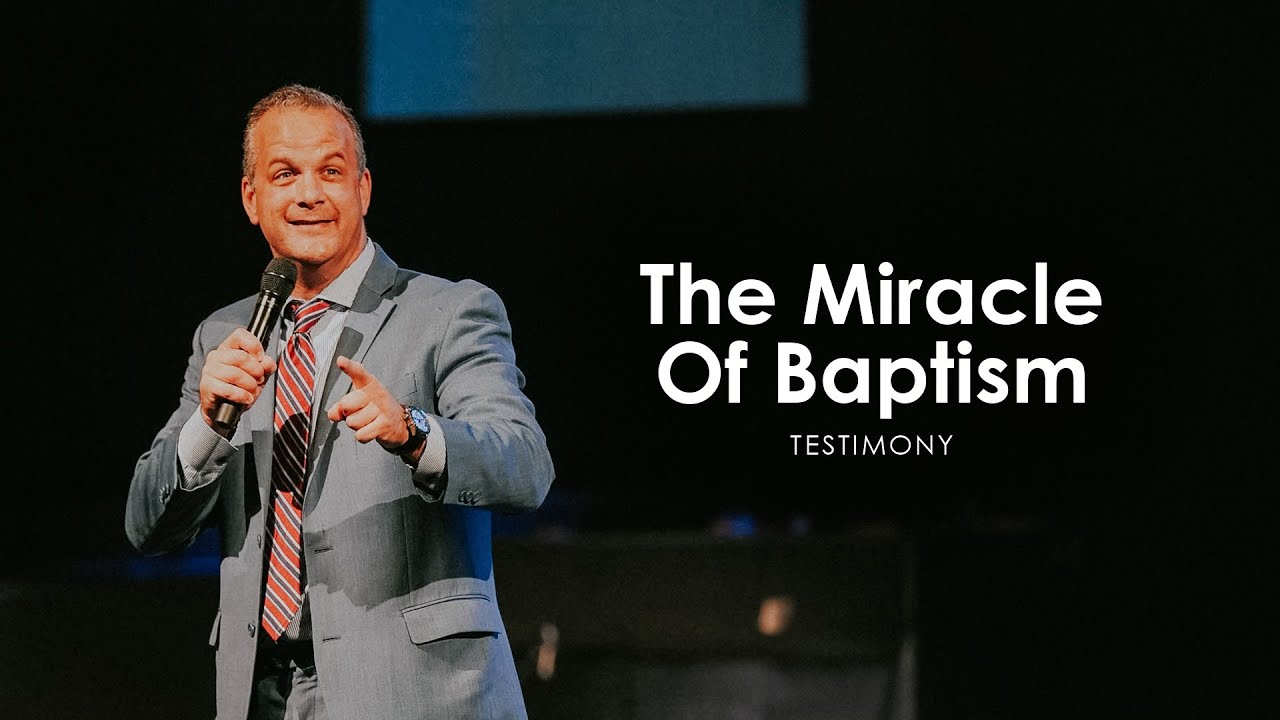 Testimony: The Miracle of Baptism | Joshua Carson - YouTube