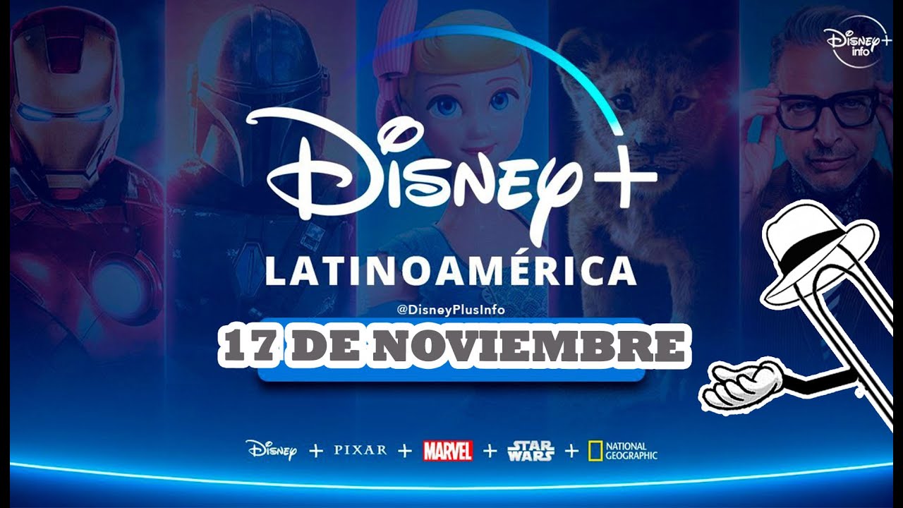 DISNEY PLUS LLEGA A LATINOAMÉRICA - YouTube