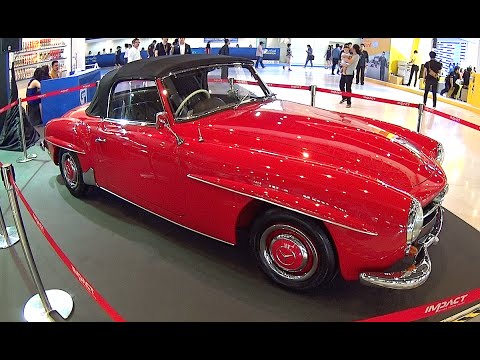1955 Mercedes-Benz 190SL klasik video incelemesi, Klasik Otomobilleri Kovalamaya Çalıştı