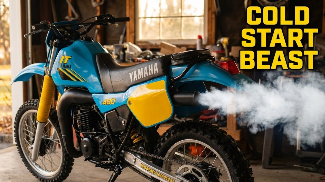 IT 490 Yamaha Big Bore 2 Stroke Restoration Like YZ 490 CR 500 - Cold ...