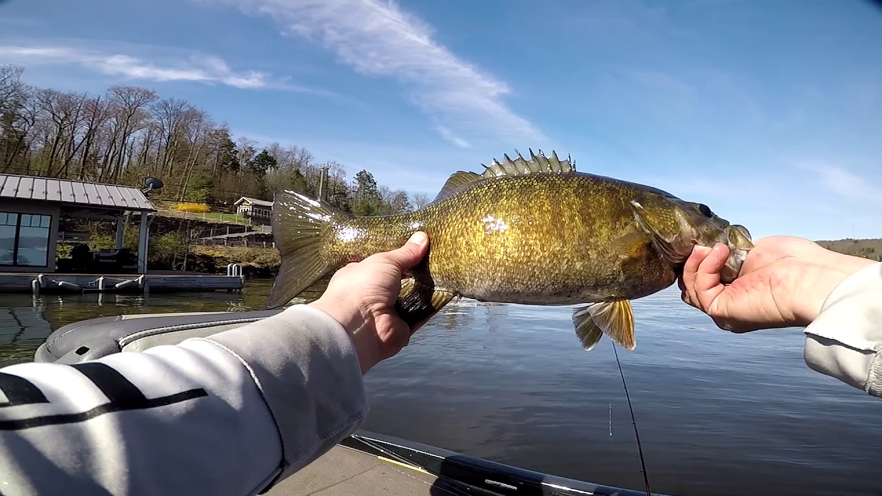 Spring Fishing On High Pressure Lake - YouTube