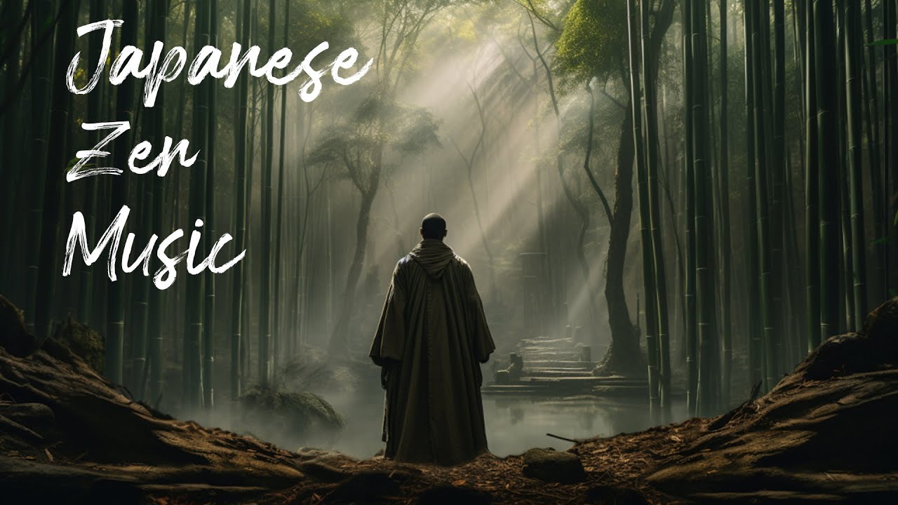 Japanese Zen Music in Bamboo Garden 🍁 Instrumental Music Collection for ...