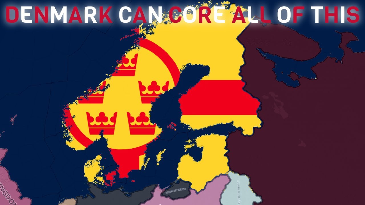 THIS DENMARK PATH CAN CORE ALL OF THIS - HOI4 - YouTube