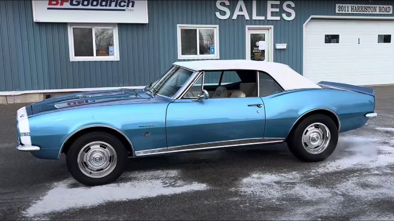 SOLD - 1967 Chevrolet Camaro RS/SS 350/383 Stroker 4 Speed Convertible ...