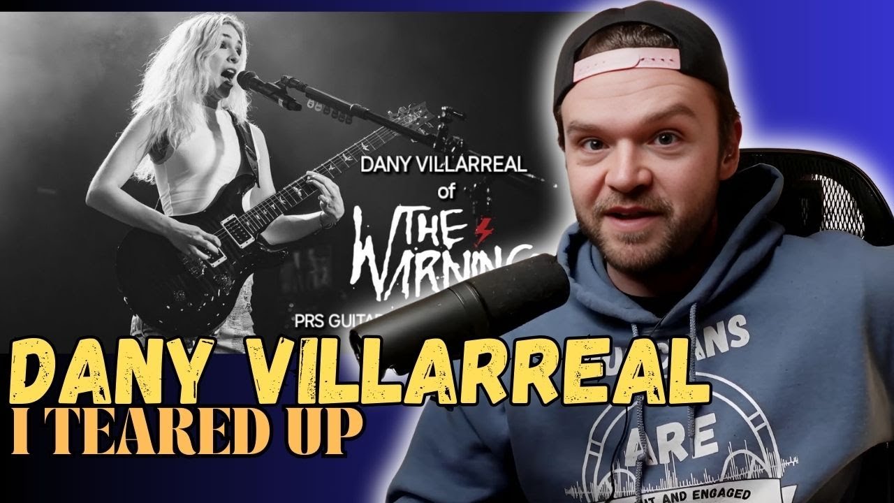 DANY VILLARREAL of THE WARNING - PRS 40TH ANNIVERSARY SHOW | REACTION - YouTube