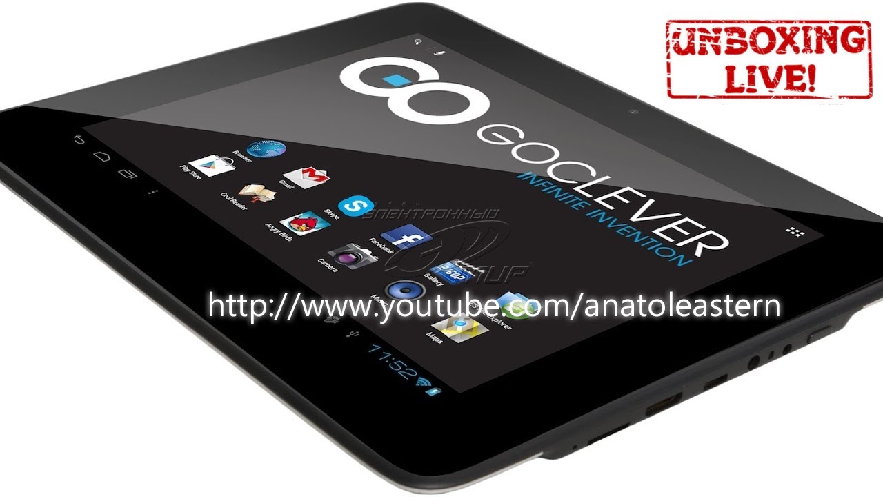 Распаковка планшета GOCLEVER TAB R83.2 - YouTube