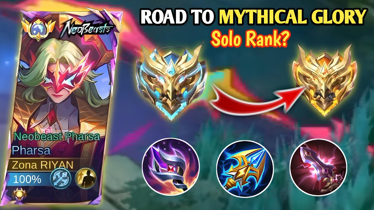FINALLY I GOT MYTHICAL GLORY SOLO RANK IS REAL🔥|| GAMEPLAY PHARSA ...