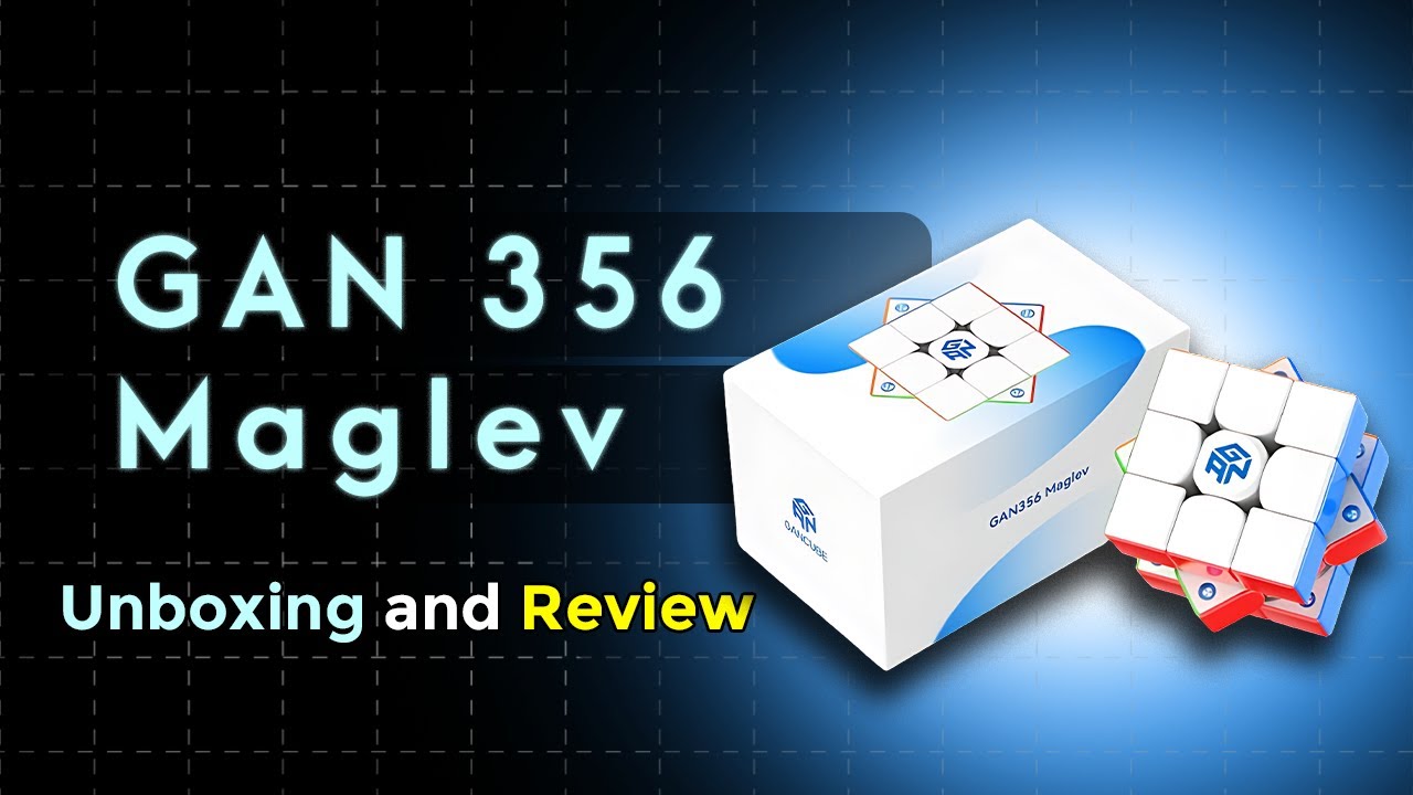 GAN 356 MAGLEV 3X3 SPEEDCUBE | #Unboxing - YouTube