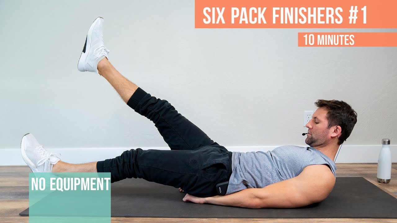 10 Minute Six Pack Abs Finisher #1 (No Equipment) - YouTube