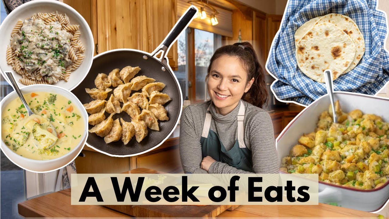 What I Eat in a Week | Cold Weather Comfort Food (Vegan) - YouTube