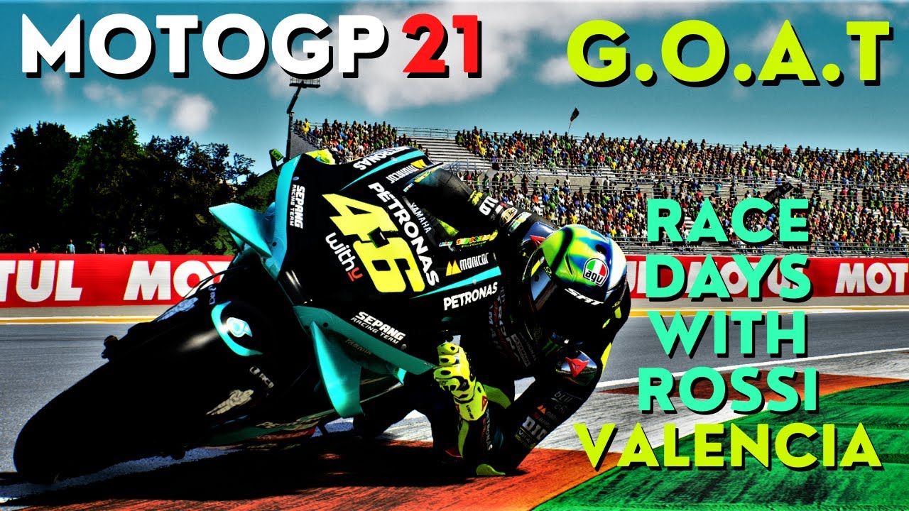 #GrazieVale | VALENTINO ROSSI's LAST RACE | GOAT | MotoGP 21 Race Days ...
