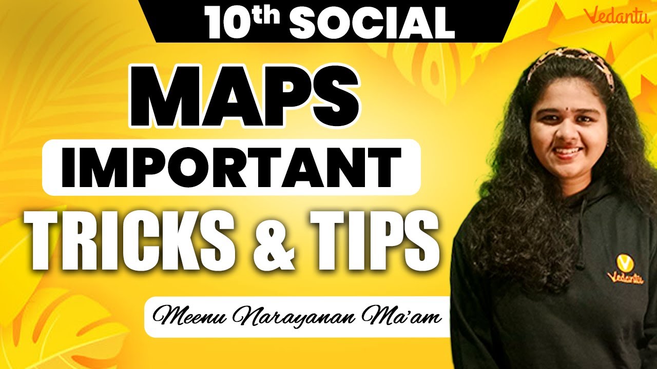 10th Social | Maps - Important Tips and Tricks | Public Exam 2025 ...