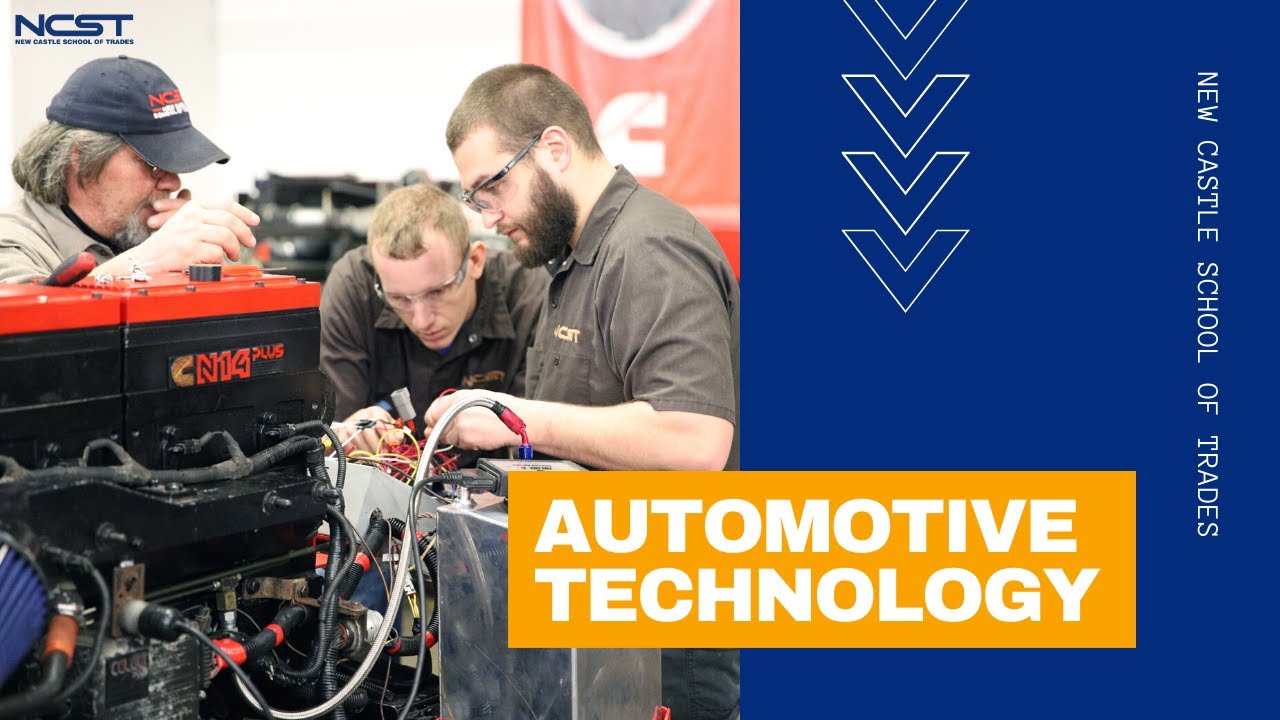 Automotive Technology Training at New Castle School of Trades - YouTube
