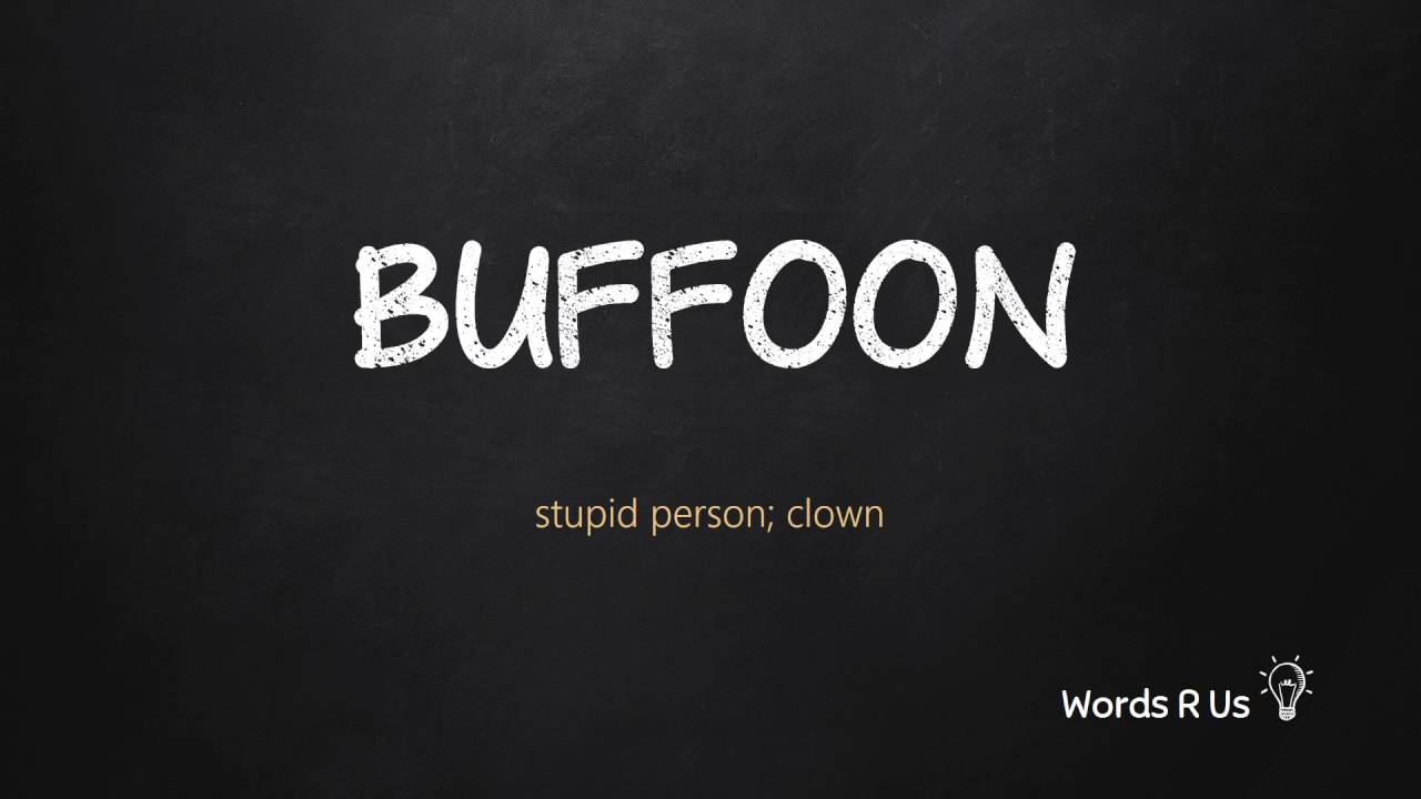 How to Pronounce BUFFOON in American English - YouTube