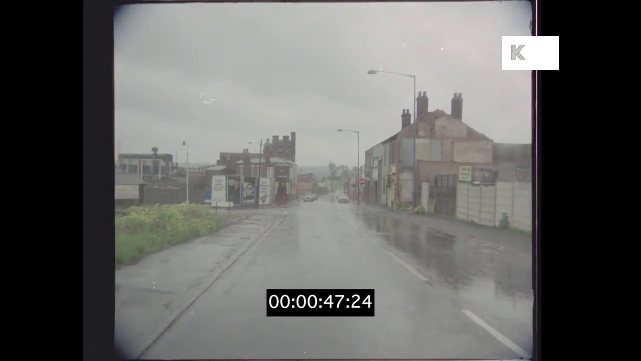 POV Driving Through London Slum Area, 1970s, 35mm - YouTube