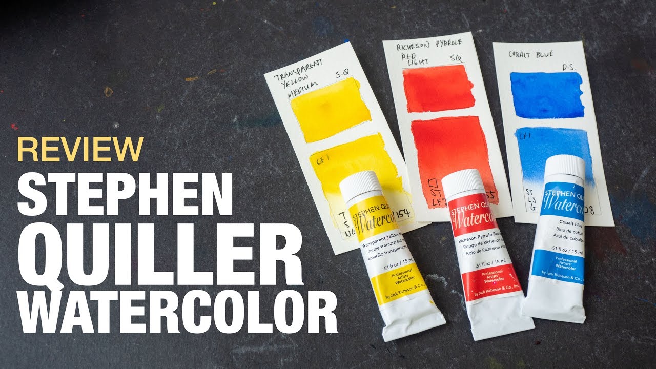 Stephen Quiller Watercolor Review - YouTube