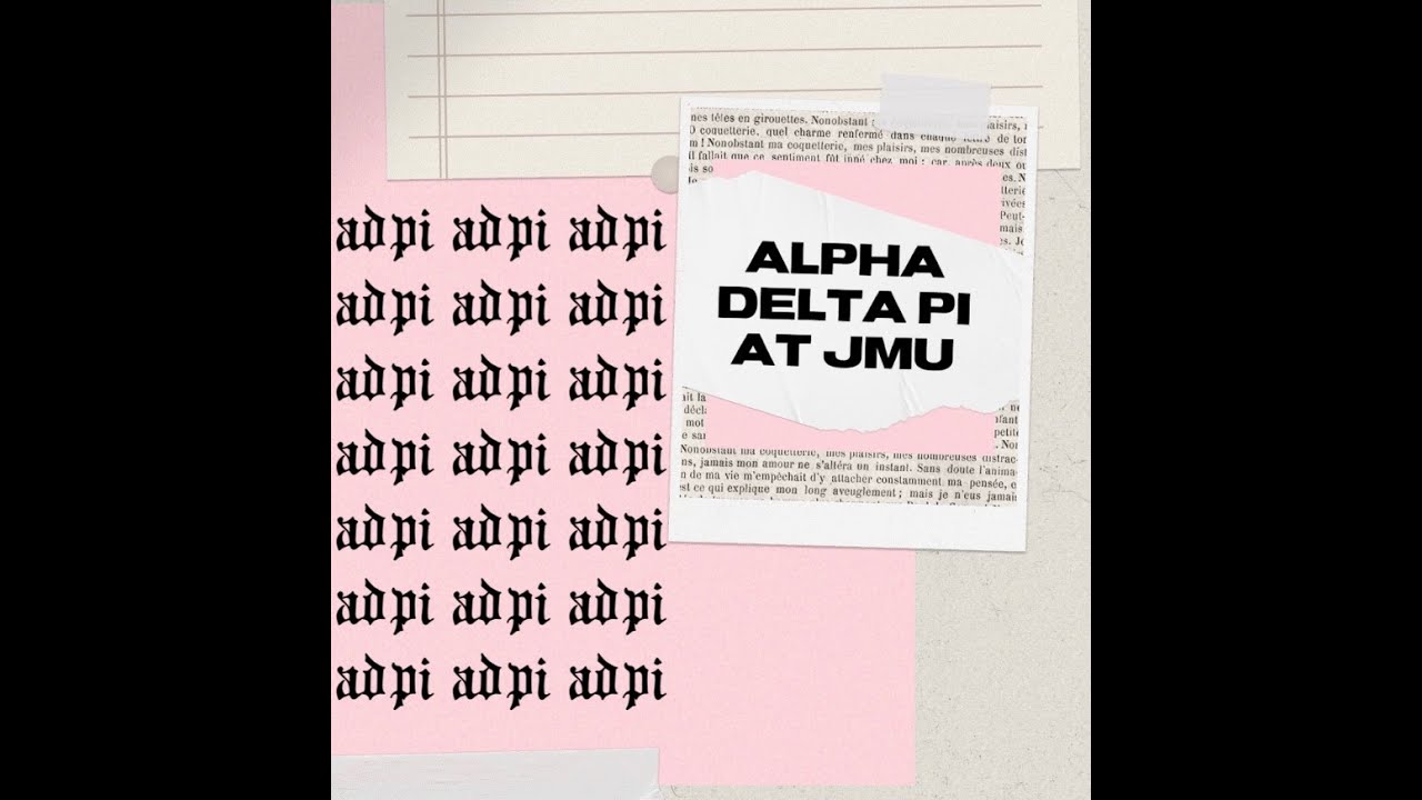2020 ADPi Sisterhood Video - YouTube